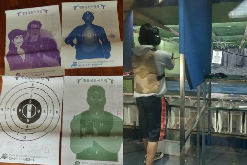 Myeongdong Real Gun Shooting Range 명동실탄사격장 Trippose